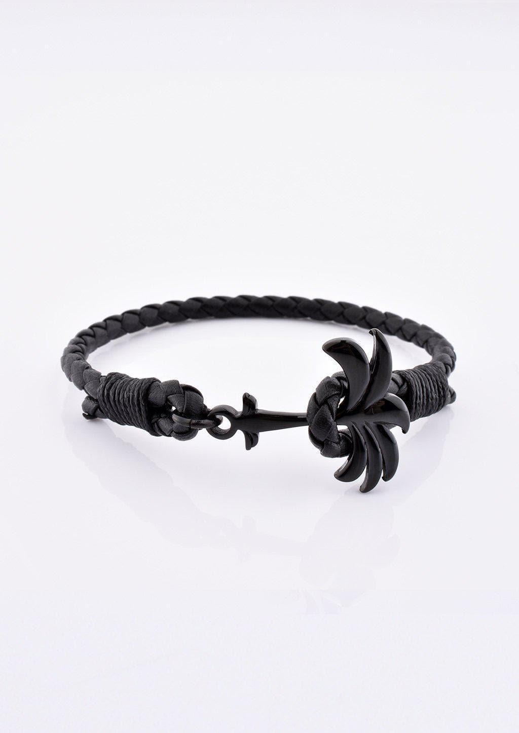 Palm Band - Eclipse - Leather - Anchor Bracelet – Zerpico